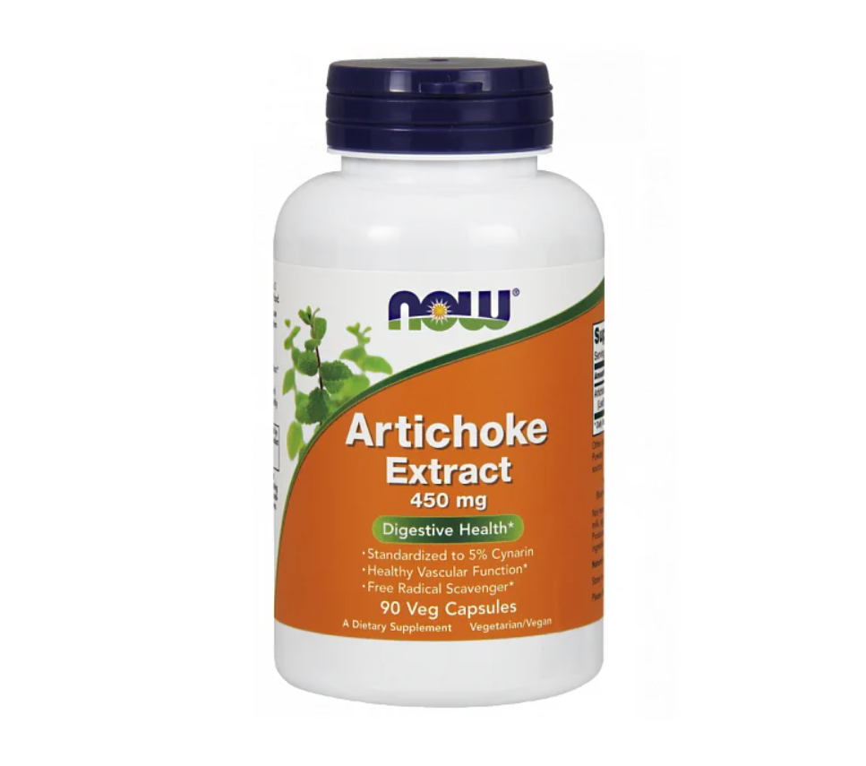 Купить NOW Artichoke Extract 450 мг 90 вег. капсул в Новосибирске с ...